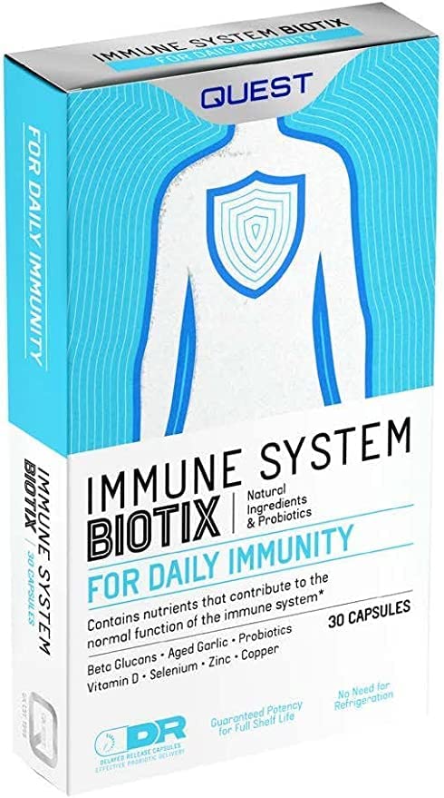 Quest Immune Biotix 30 Capsules | Official UK Stockists – Kennedy's Pharmacy