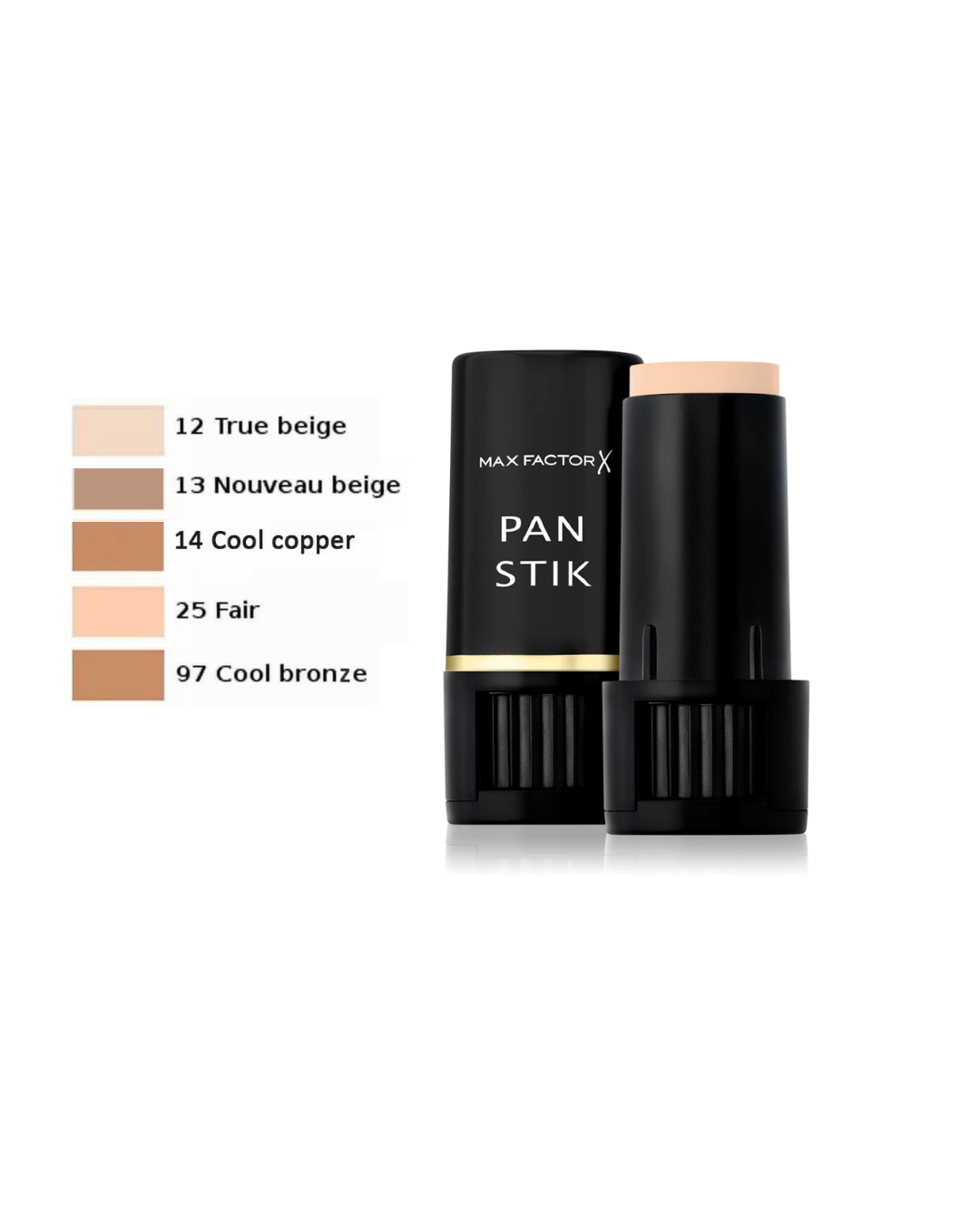 Max Factor Pan Stik Foundation (Various Shades) - Makeup & Beauty ...