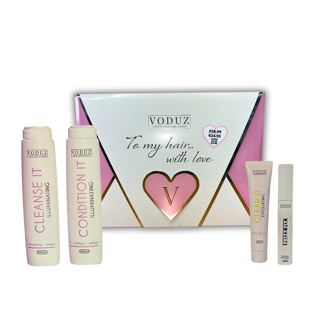Voduz 'To My Hair With Love' Styling Bundle - Hair Care - Gift Set ...