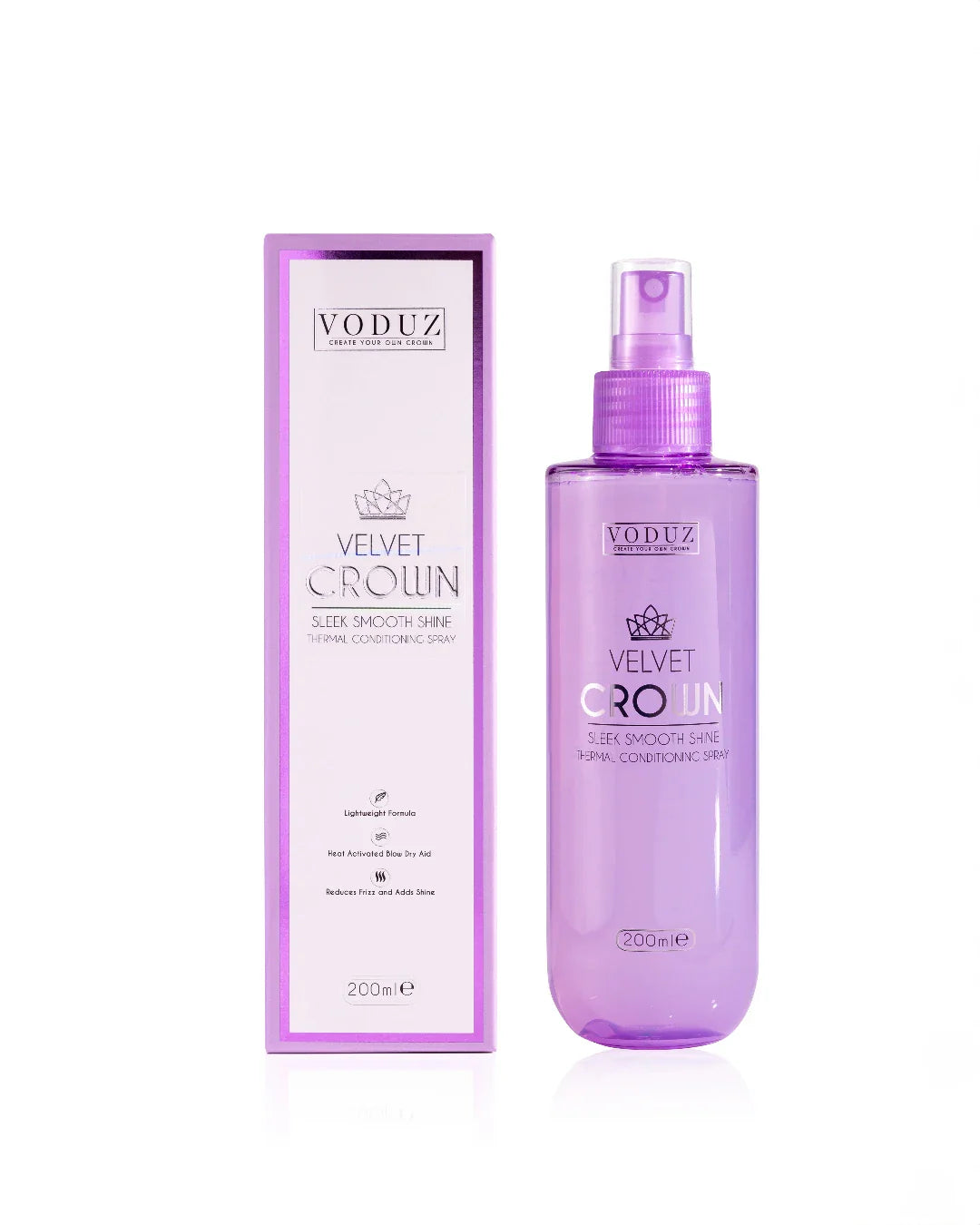 Voduz Velvet Crown - Thermal Conditioning Spray 200ml - Hair Care ...