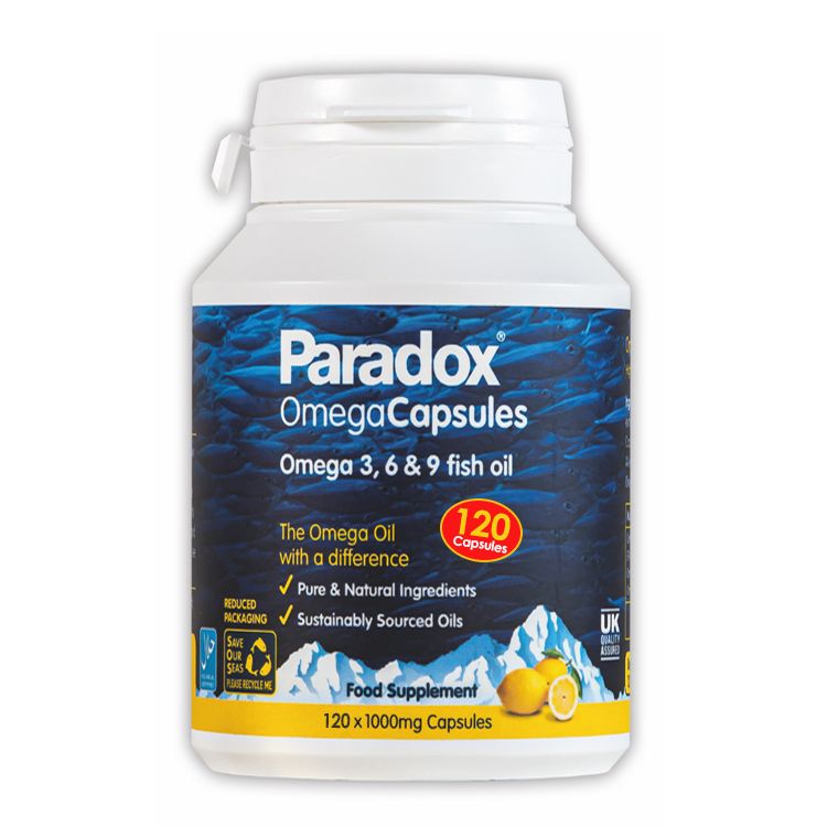 Paradox Omega 3 6 9 Capsules (120 Capsules) | Free UK Delivery ...