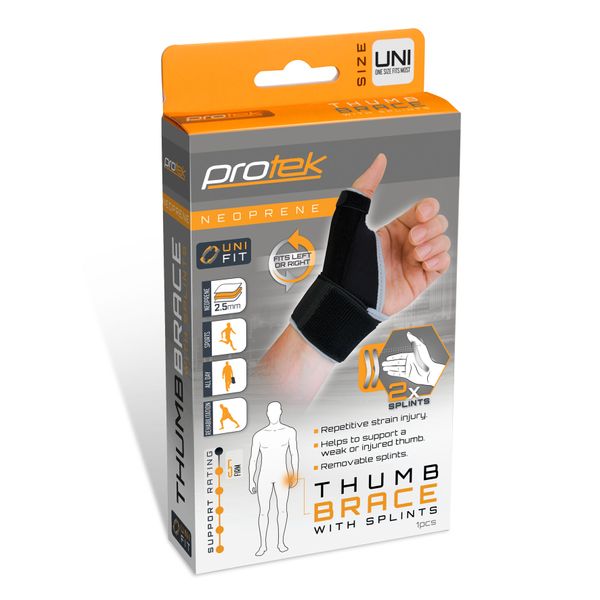plastic thumb splint