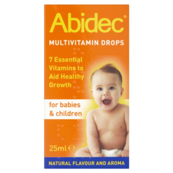 Abidec Multivitamin Drops 25ml | Free UK Delivery | Irish Retailer ...