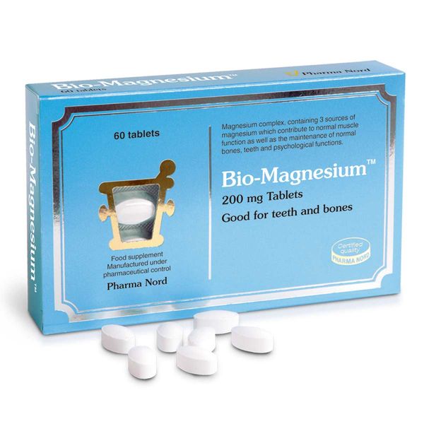 Pharma Nord Bio Magnesium 200mg 60 tablets | Official UK Stockists ...