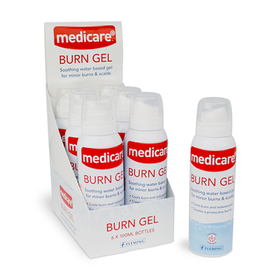 Medicare Burn Gel With Aloe Vera 100ml | Gel For Burns & Scalds ...