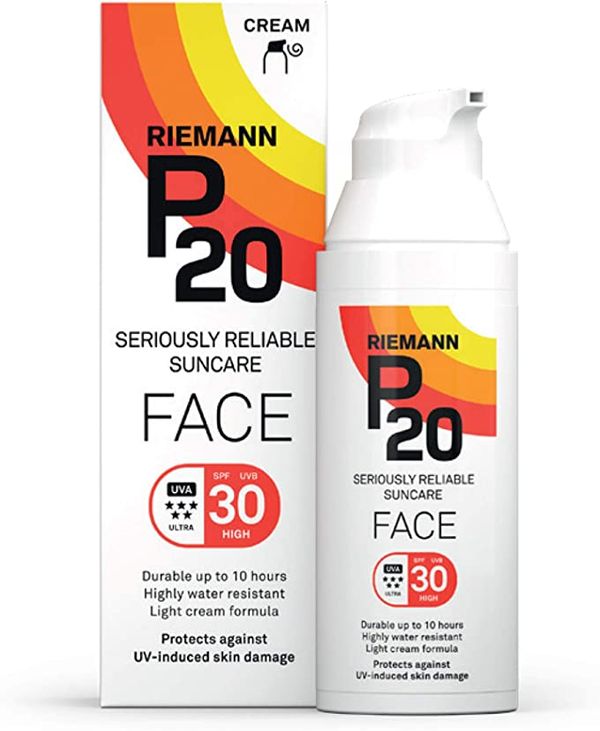Riemann P20 Sunscreen Face SPF 30 Cream 50g | Official UK Stockists ...