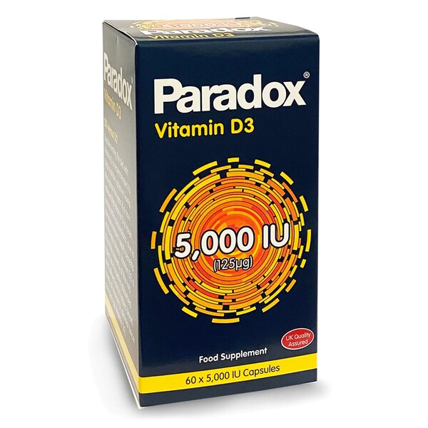 Paradox Vitamin D3 5000 IU (60 capsules) | Free UK Delivery – Kennedy's ...