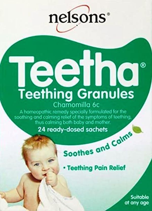 Nelsons Teetha Teething Granules 24 Sachets | Official UK Stockists ...