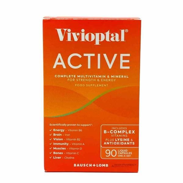 Vivioptal Active Complete Multivitamin And Mineral 30 Capsules ...